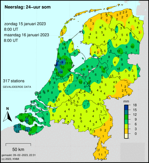Buien radar met weerbericht en weersverwachting vandaag en morgen.
